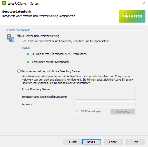 ProCall DataCenter Installation, Konfiguration und Einstellungen